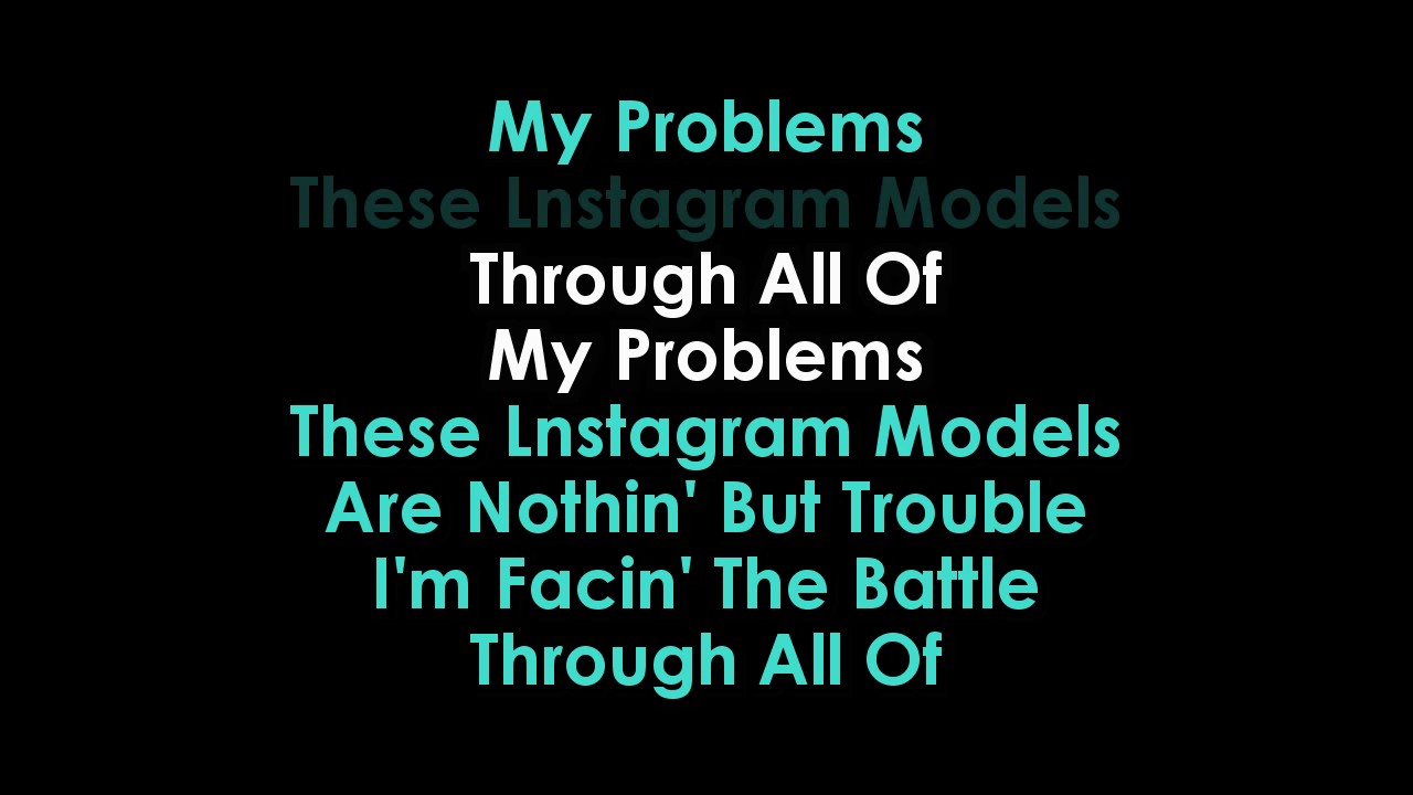 Offaiah Trouble Karaoke - YouTube
