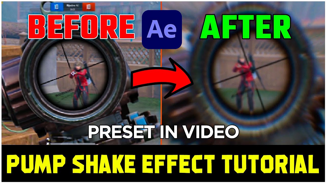 How to Screen Pump Effect in After Effects | Pump Shakes Tutorial | XP KING YT - YouTube