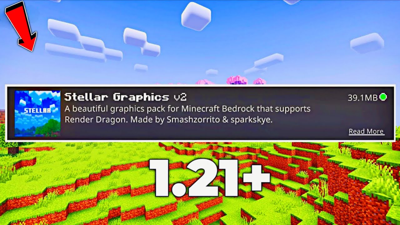 Stellar Graphics v2 is here for MCPE 1.21+ - YouTube