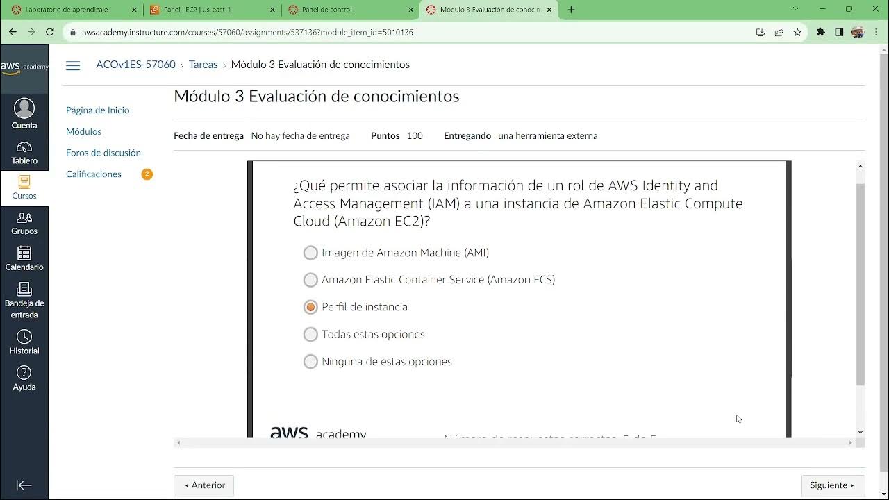 AWS Academy Cloud Operations || Evaluation 3 || Check Answer - YouTube