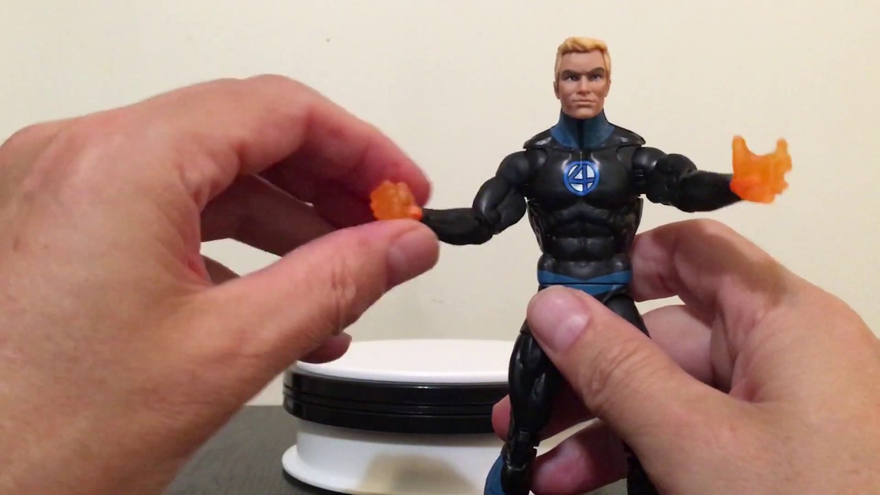 Marvel Legends Human Torch Super Skrull BAF - YouTube
