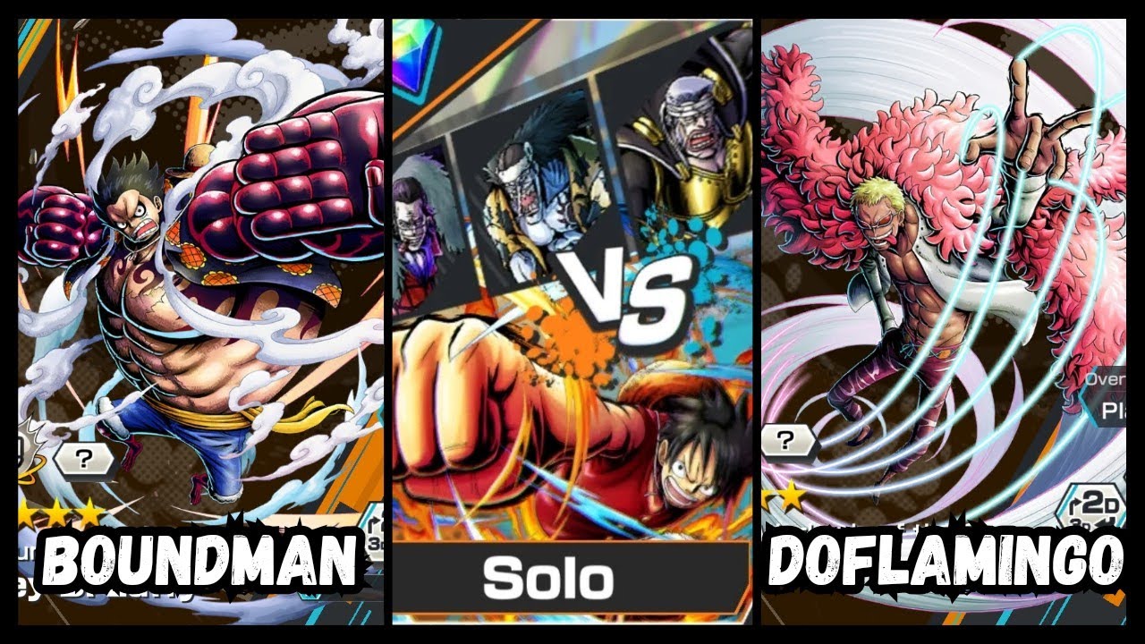 Gear Four Bounceman vs Donquixote Doflamingo | EPISODE SOLO • One Piece ...