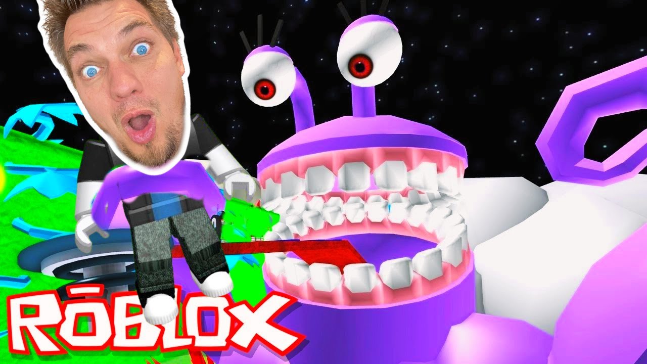Escape the ALIEN Base (Scary Obby) in ROBLOX! - YouTube