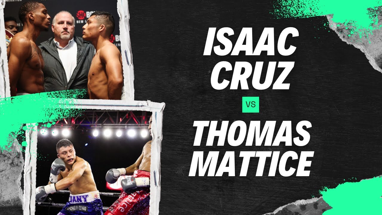 Isaac Cruz (Mexico) vs Thomas Mattice (USA) | Boxing Fight Highlights ...