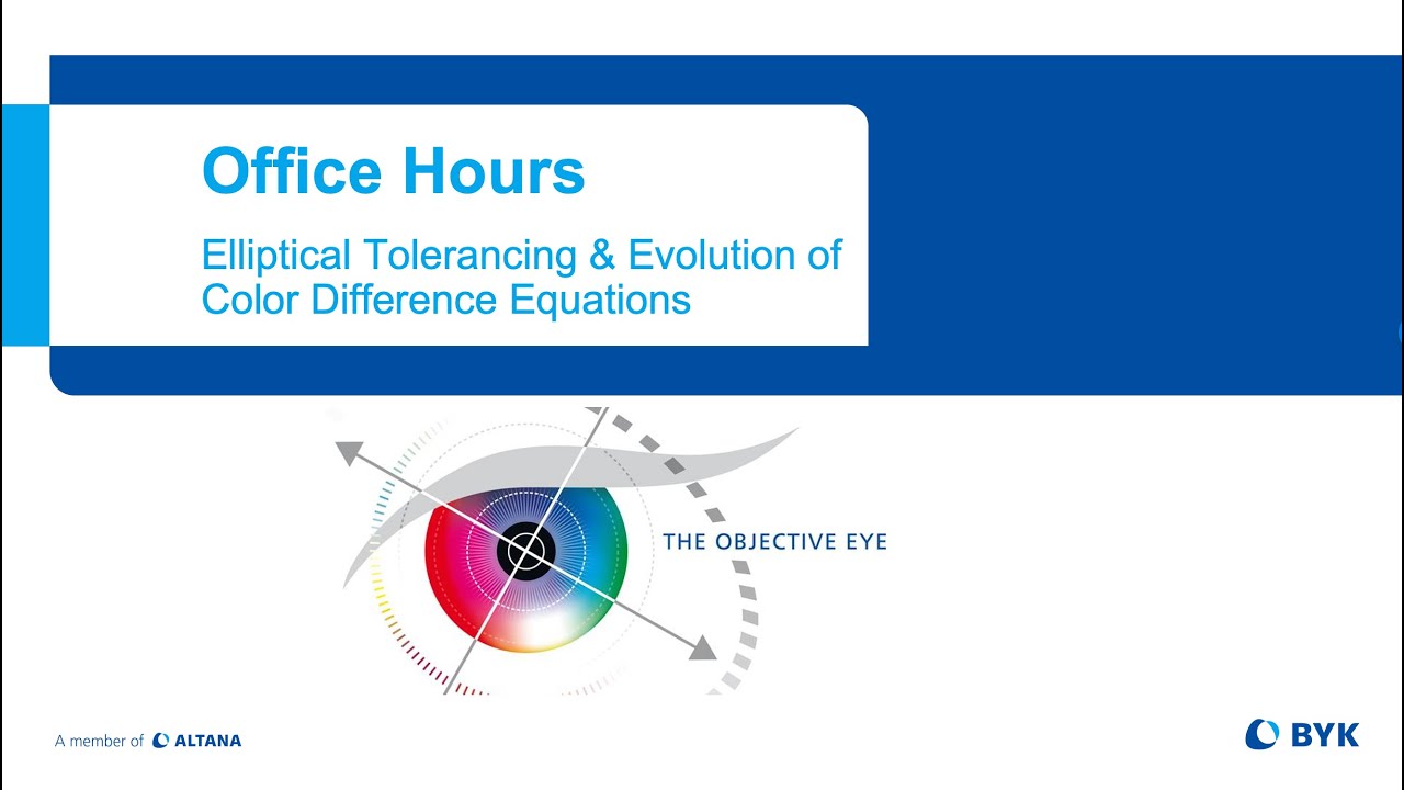 2024 09 11 Office Hours 2024 - Color Difference Equations - YouTube