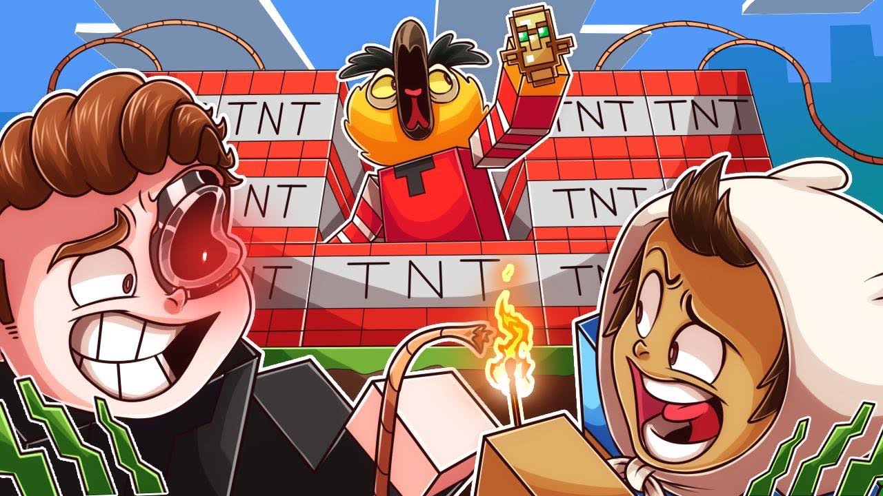 CAN VANOSS SURVIVE A HOUSE FULL OF TNT? - YouTube