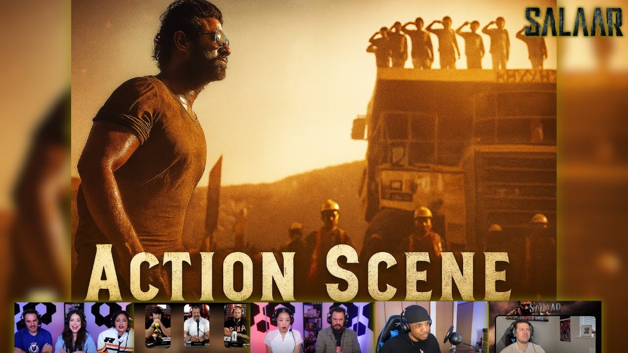Salaar First Fight Scene: Foreigners React| Prabhas Rage is Unstoppable ...