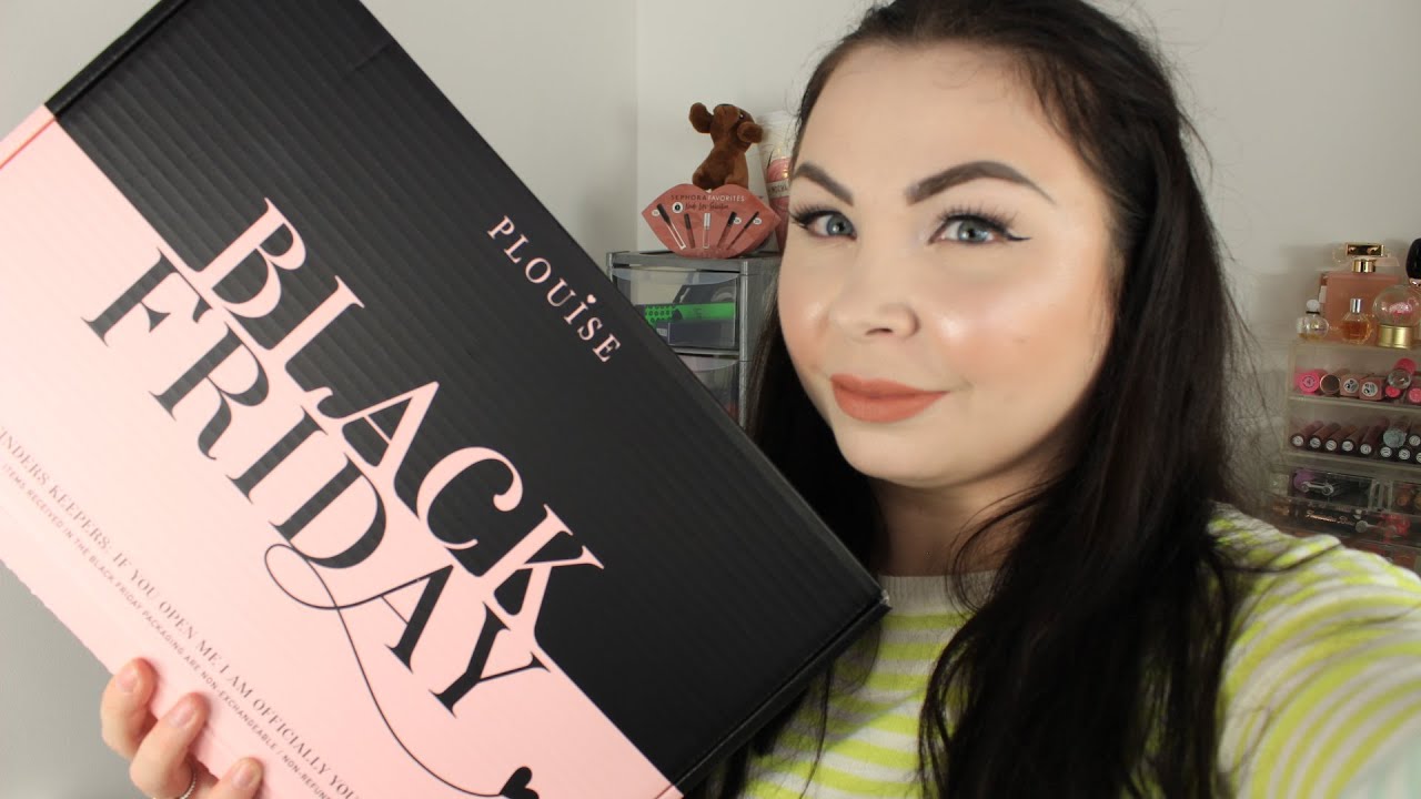 Plouise Large Mystery Box Unboxing! Black Friday Deal! - YouTube