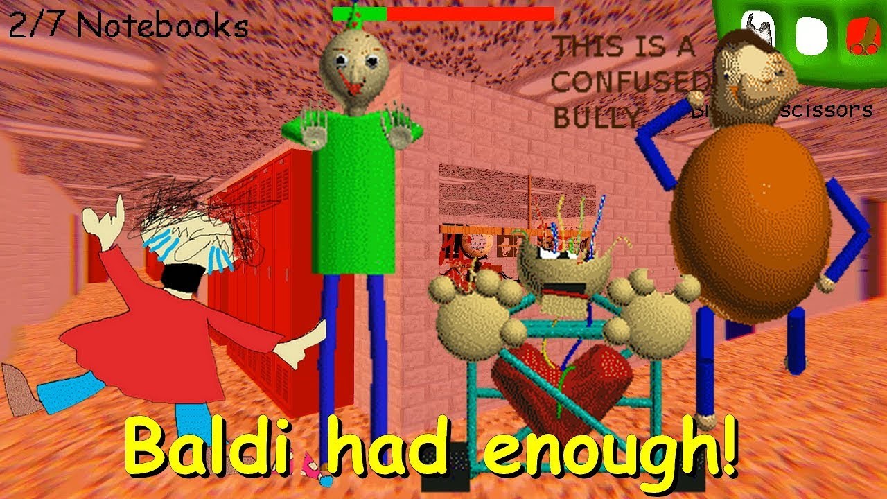 Baldi's revenge after my last video | Baldi Had Enough - YouTube