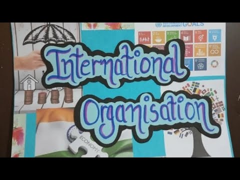 International organisations|| class 12th || Political science project ...