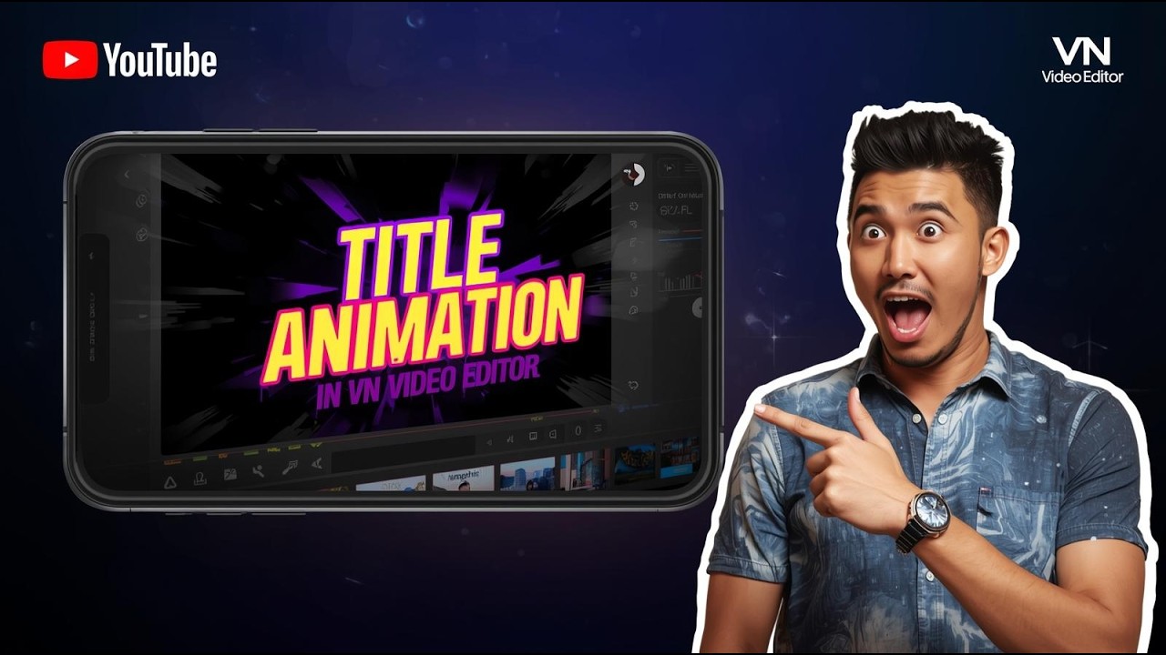 Insane Title Animation Trick - How to Create Text Animation in VN Video ...