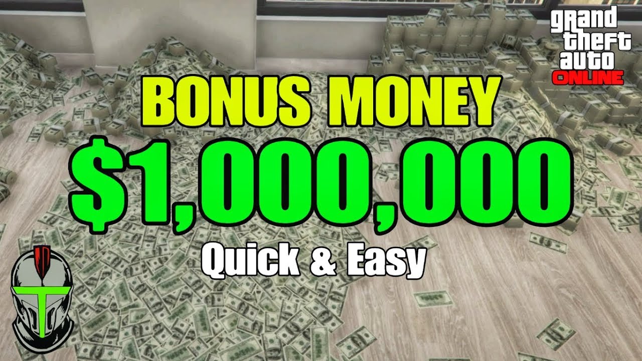 GTA Online $1,000,000 Bonus Money (Quick & Easy) - YouTube