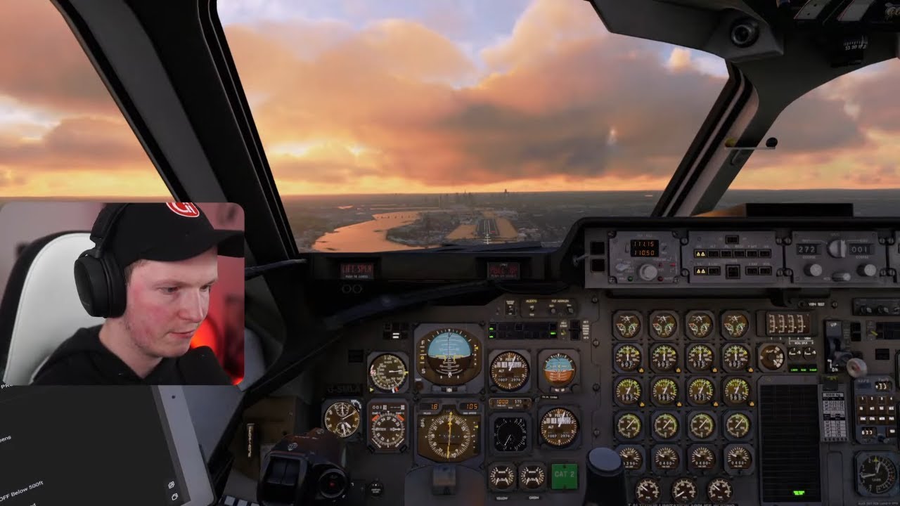 🔴LIVE Flight Simulator - London City STEEP Approach in the JustFlight ...