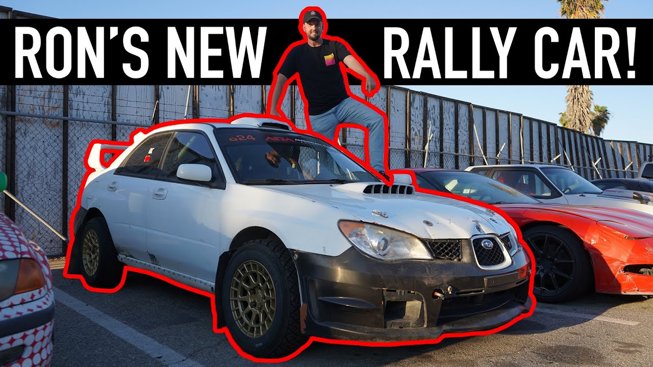 RONCAR'S NEW RALLY CAR x RON SCHOOLS ME ON RALLY NECESSITIES # ...