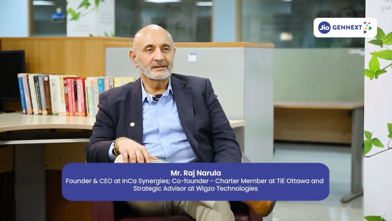 Meet your Mentor | Mr. Raj Narula of InCa Synergies | JioGenNext - YouTube
