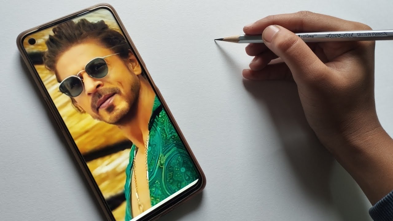 Pathan Drawing || Shahrukh khan Drawing || Pathan Movie Drawing - YouTube