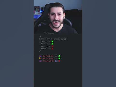 ⌨️ NOMENCLATURAS GENERALES para NOMBRAR nombrar VARIABLES en JAVASCRIPT - YouTube