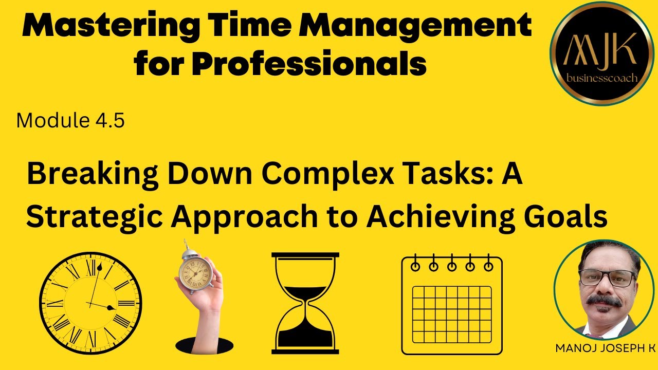 29: M4.5 Breaking Down Complex Tasks: A Strategic Approach to Achieving ...