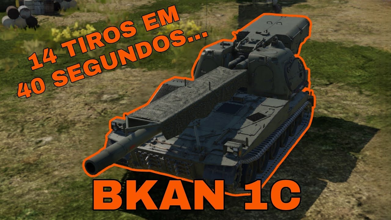 BKAN 1C: A ARTILHARIA SUECA QUE DISPARA IGUAL METRALHADORA! | War ...