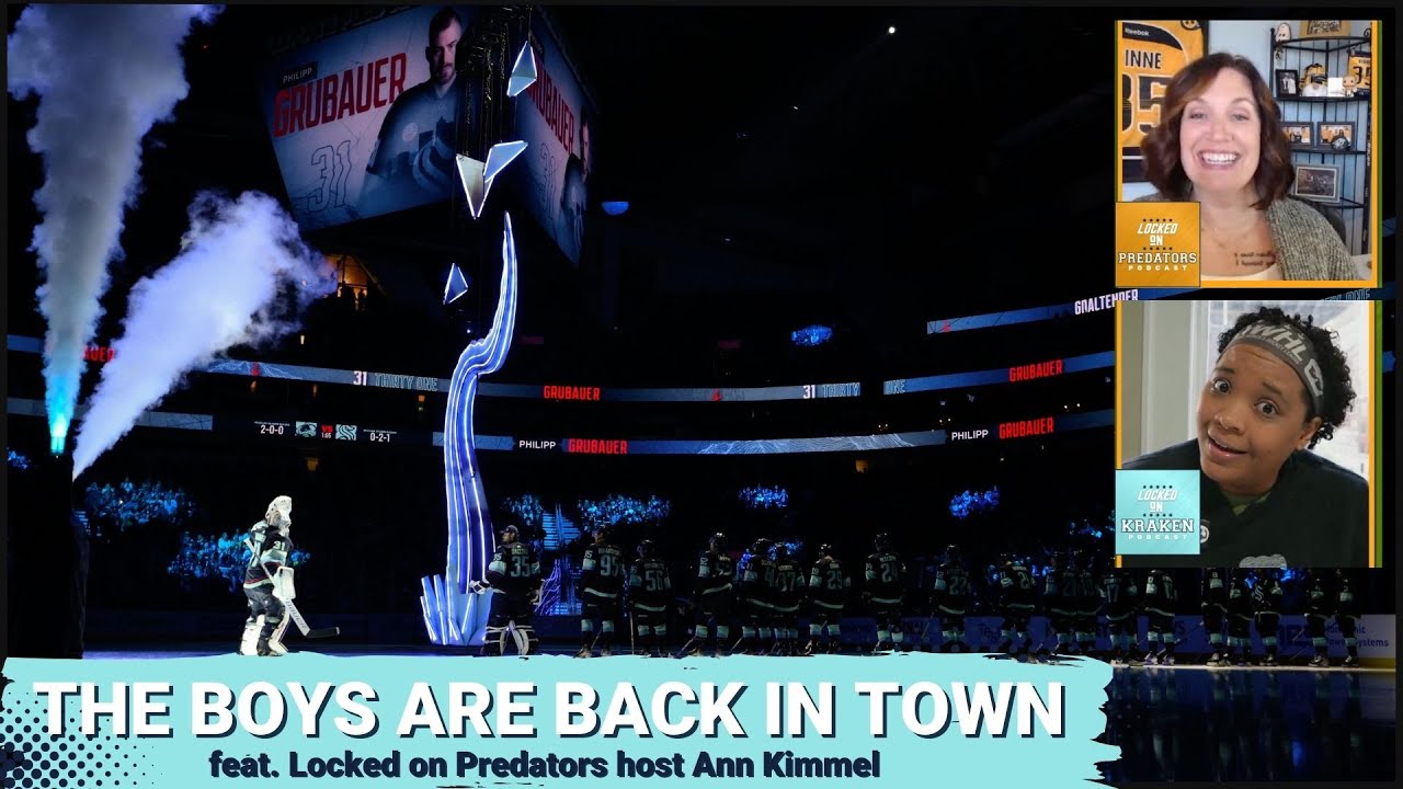 GAME DAY SQUIDCAST! Seattle Kraken host Nashville Predators on John ...