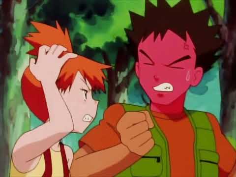 Brock beats up Misty | Pokemon