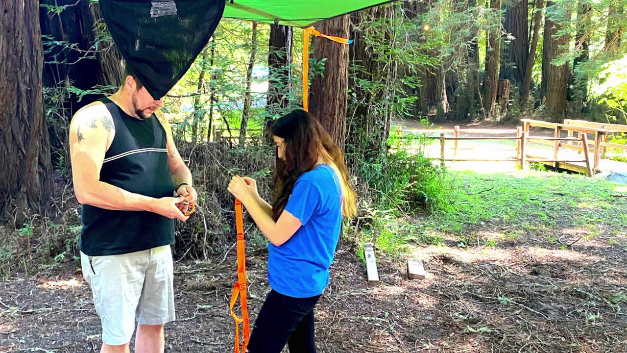 Tensile Tree Hammock at Monte Toyon Camp in Aptos California. Find out ...