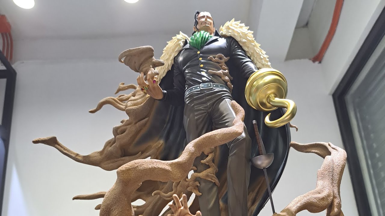 Unboxing Ryu Studio Crocodile! Licensed One Six Scale One Piece Statue ...