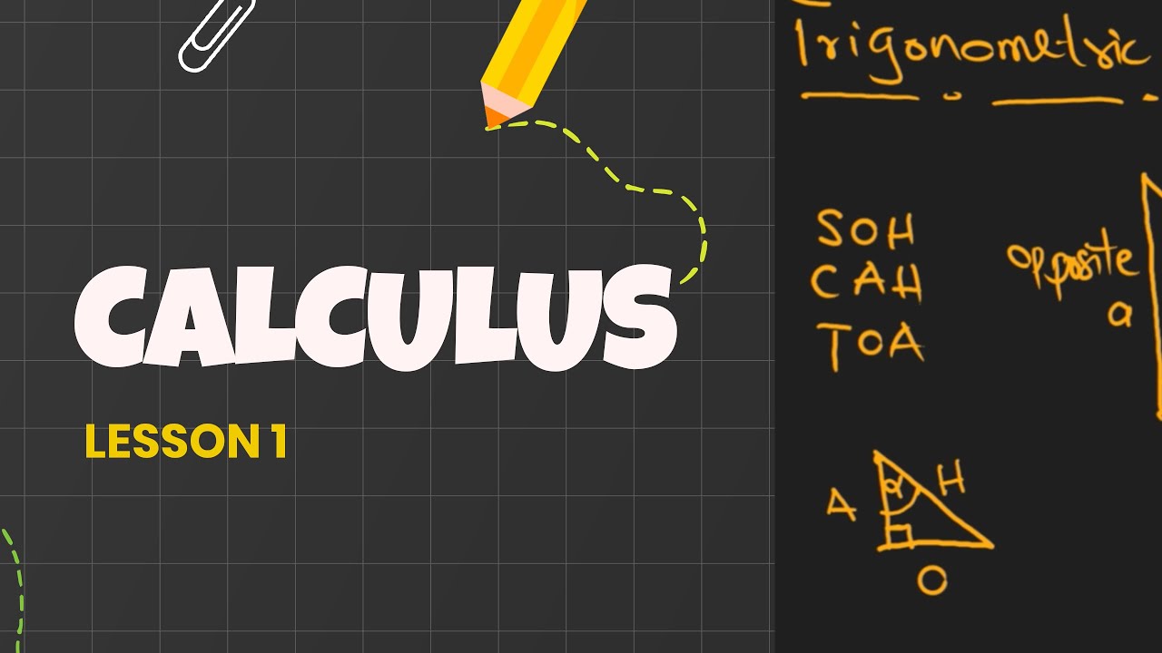 SOLVING CALCULUS | Trigonometric Functions & Angle Measures (Lesson 1 ...