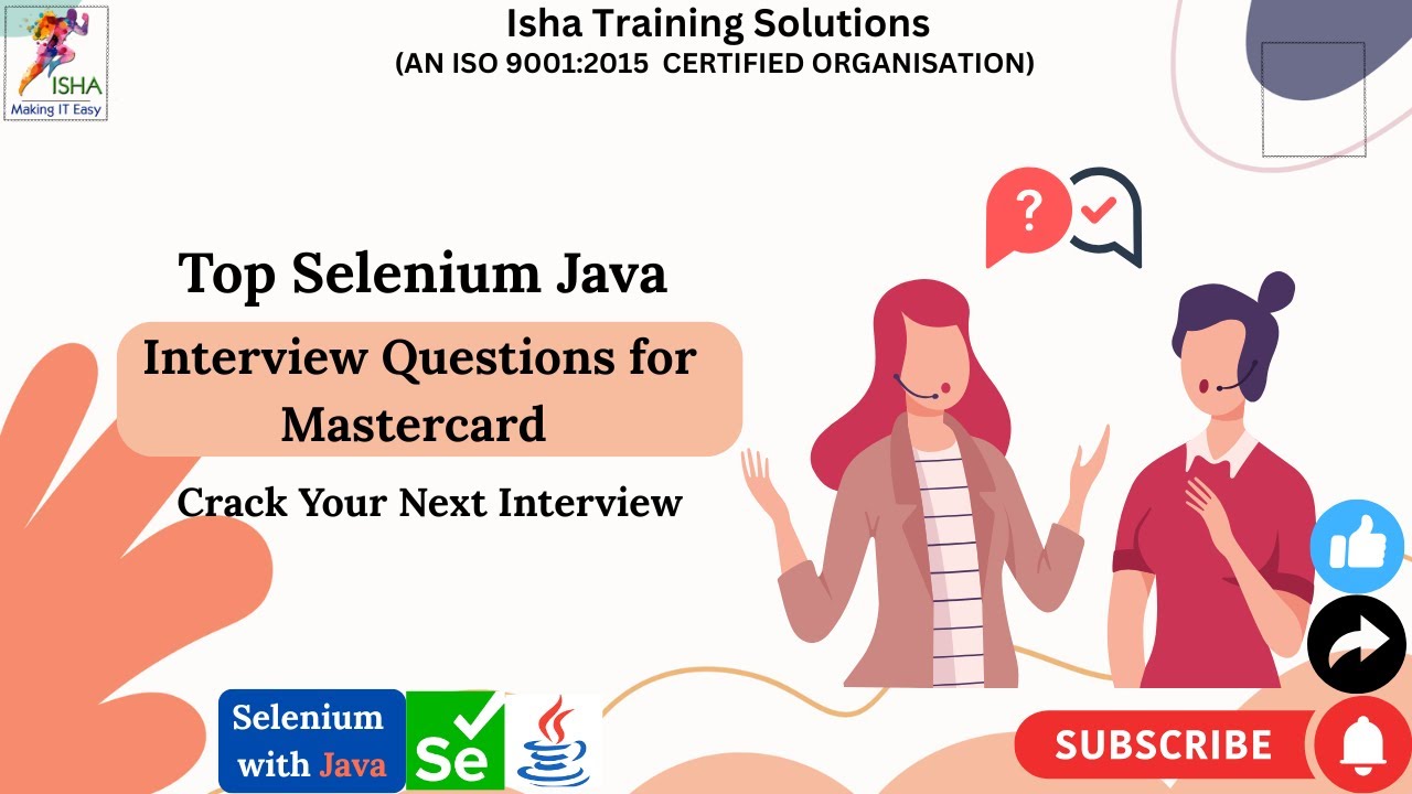 Top Selenium Java Interview Questions for Mastercard – Crack Your Next ...