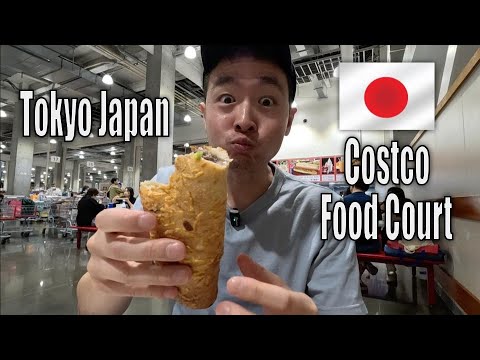 The Newest Items at the Costco Food Court in Tokyo Japan! - YouTube