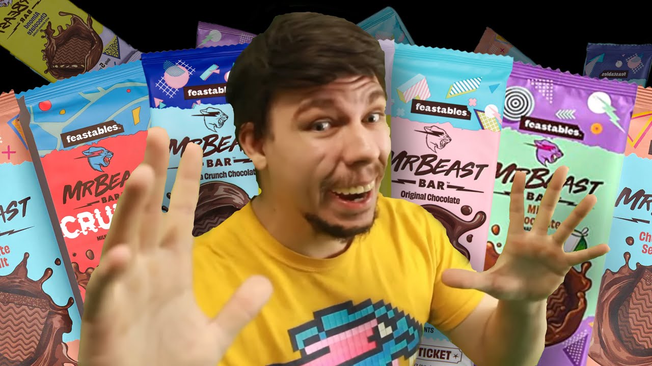 I RANKED EVERY FLAVOR OF MR. BEAST'S FEASTABLES - YouTube