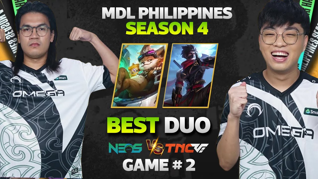 DOKMEN CHIP + H2WO PRIME | OMEGA NEOS VS TNRW GAME 2 MDL PH S4 | OMEGA ...