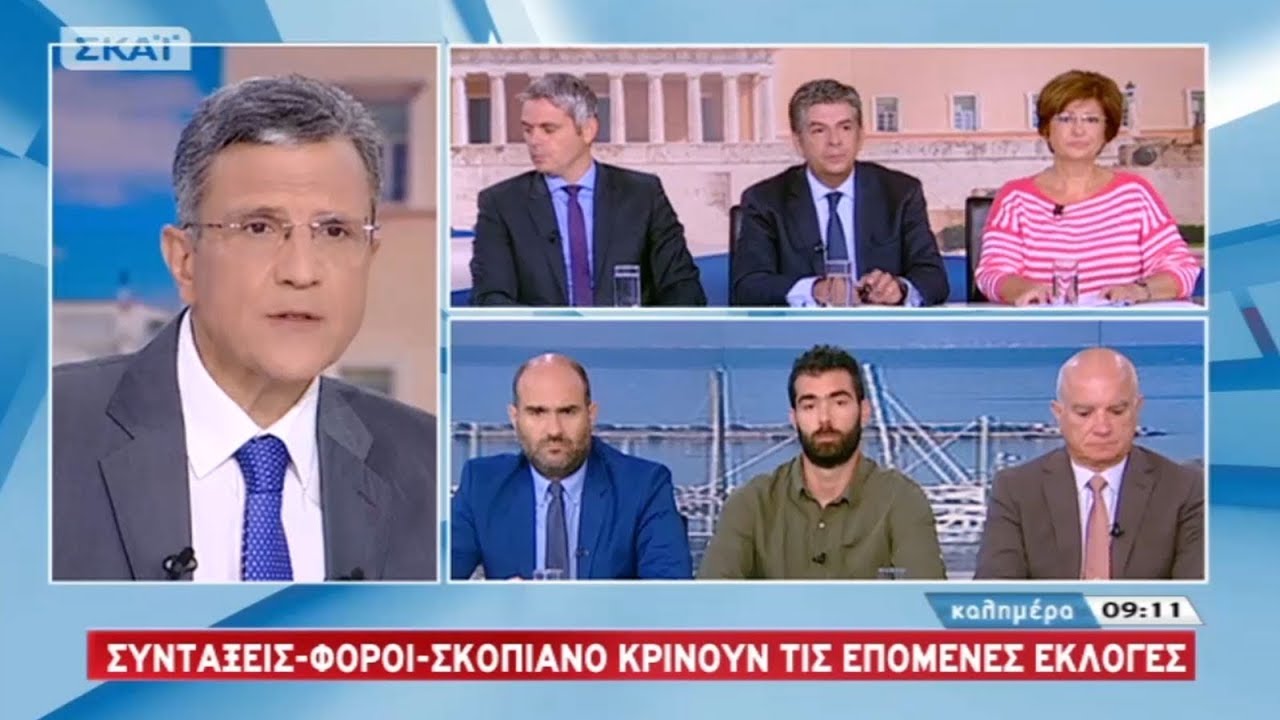 ΠΑΡΕΜΒΑΣΗ ΤΗΣ Δ. ΜΑΝΩΛΑΚΟΥ ΣΤΟ ΣΚΑΪ - YouTube