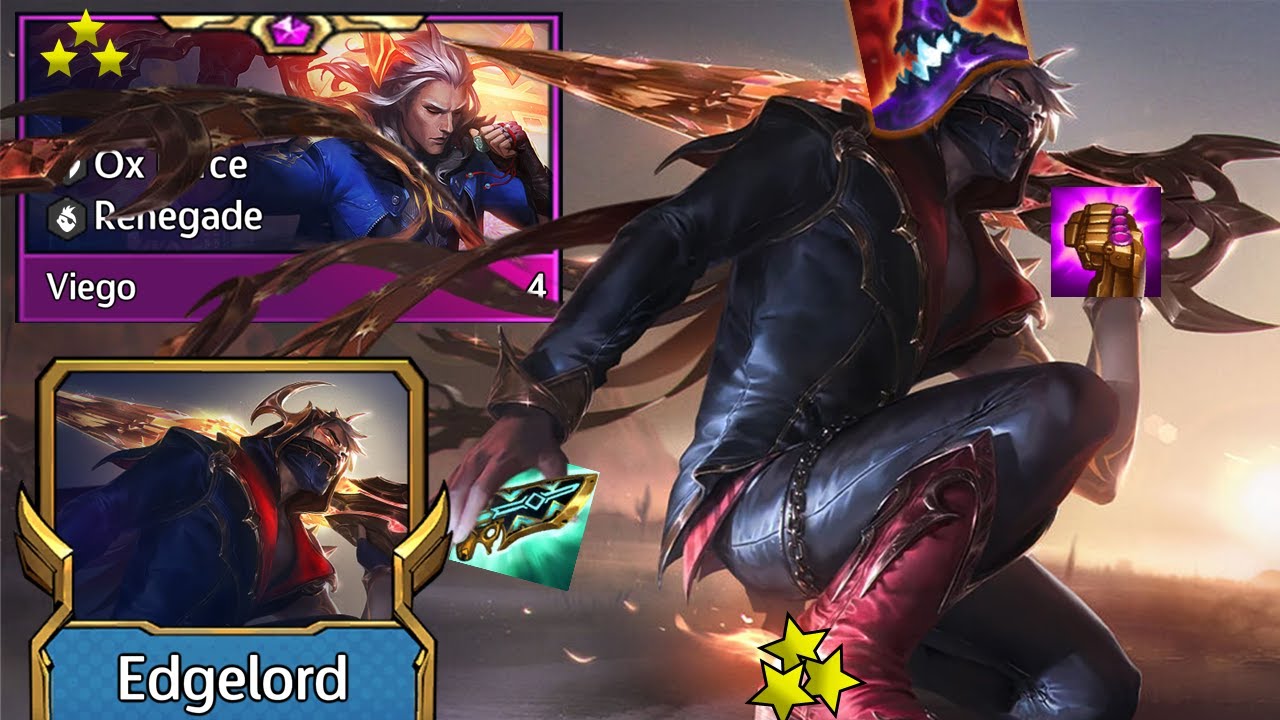 3 star Carry Talon & Viego - Hero Talon (Edgelord) - TFT - YouTube
