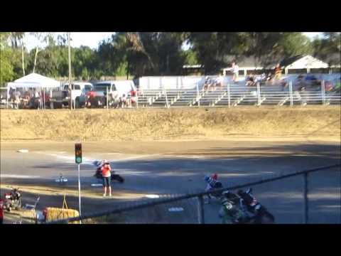 Flat Track Motorcycles part 1 @ Lodi Cycle Bowl 7 25 14 - YouTube
