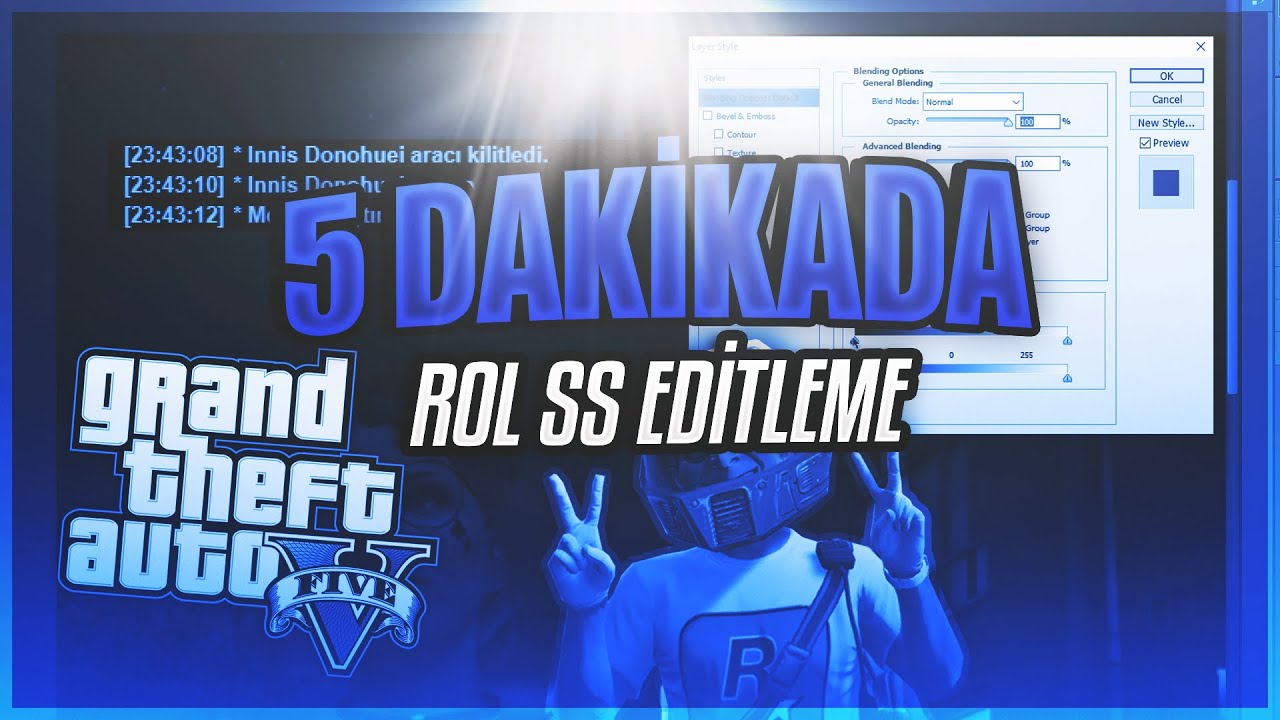 RINA:V ― 5 DAKİKADA ROL SS EDİTLEME (www.rina-roleplay.com) - YouTube