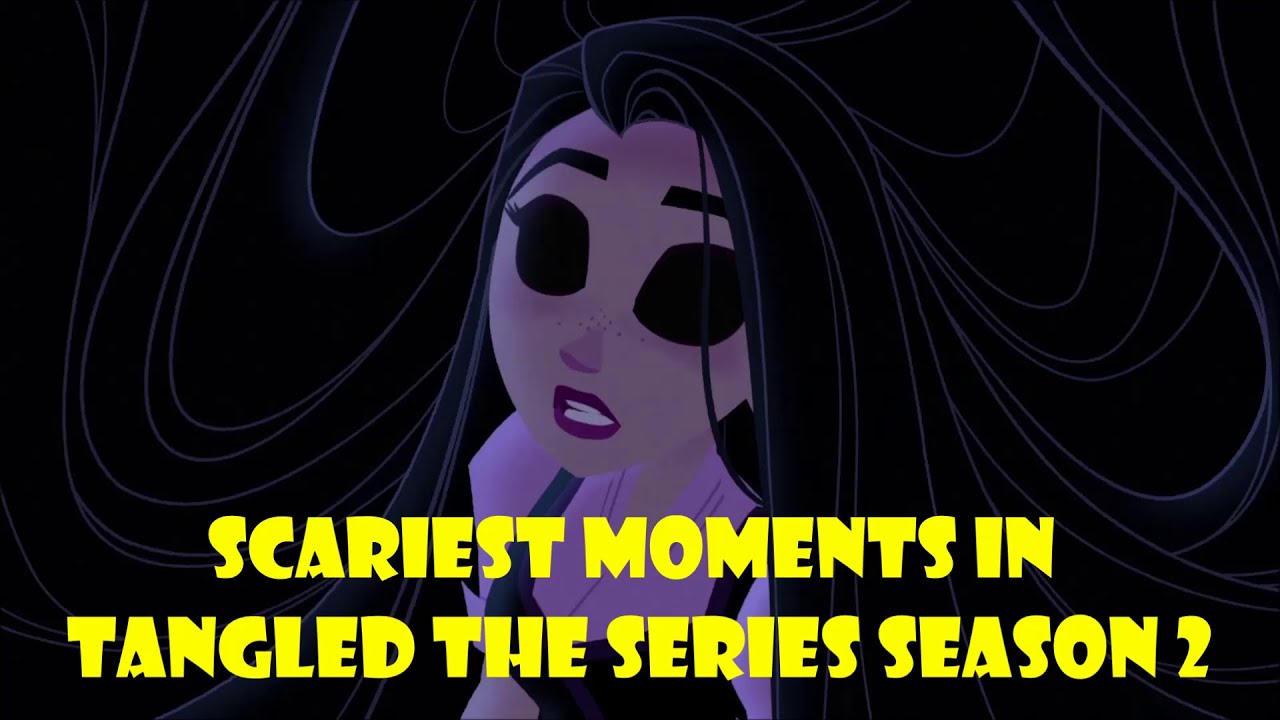 Scariest Moments In Rapunzel's Tangled Adventure Season 2 - YouTube