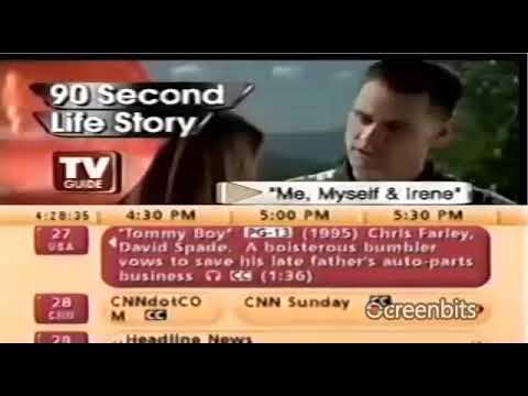 TV Guide Listings (2001) - YouTube