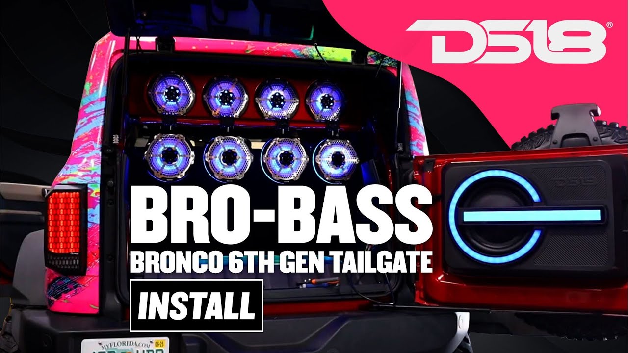 DS18 BRO-BASS (INSTALL) - YouTube