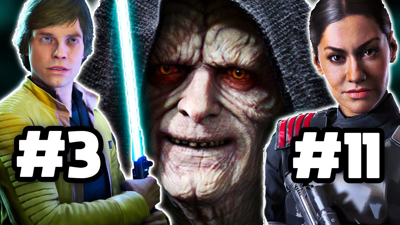 ALL Star Wars BF2 Heroes & Villains Ranked (pt.2) - YouTube