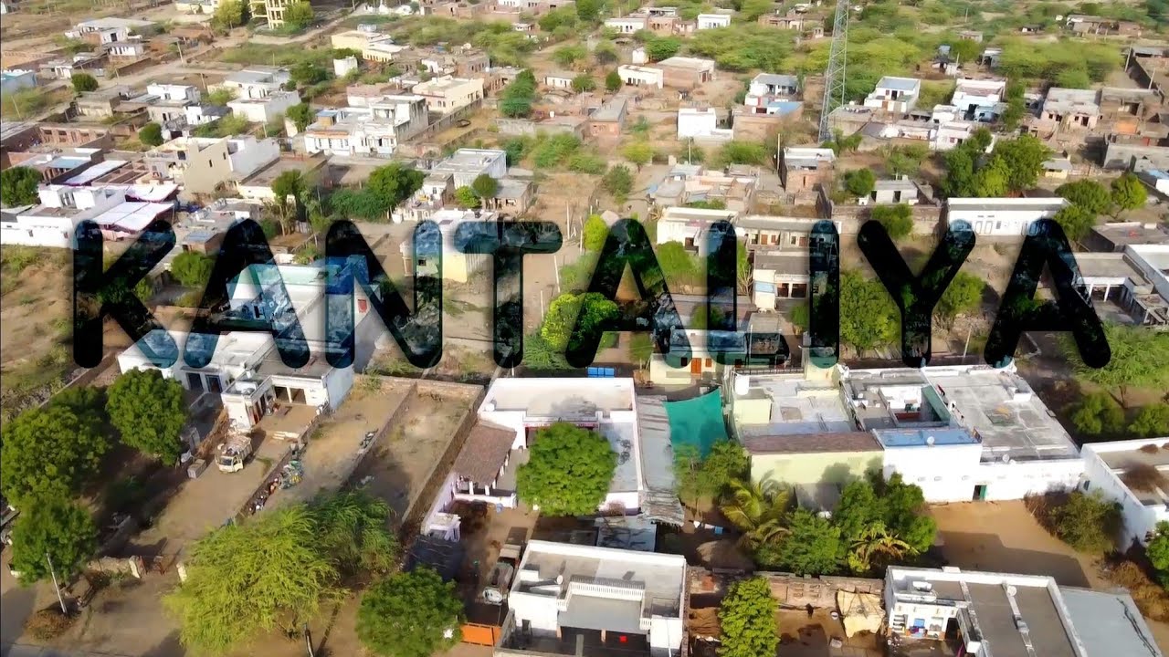 Kantaliya Village Shree Nath Ji Temple Marwad Junction Drone Video 1080 ...