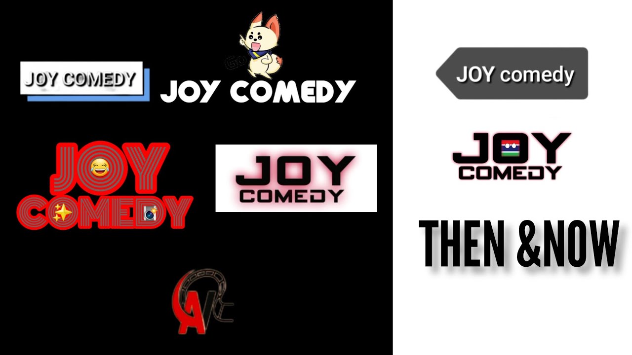 Joy comedy logo Then & Now 2023 _ 2024 - YouTube