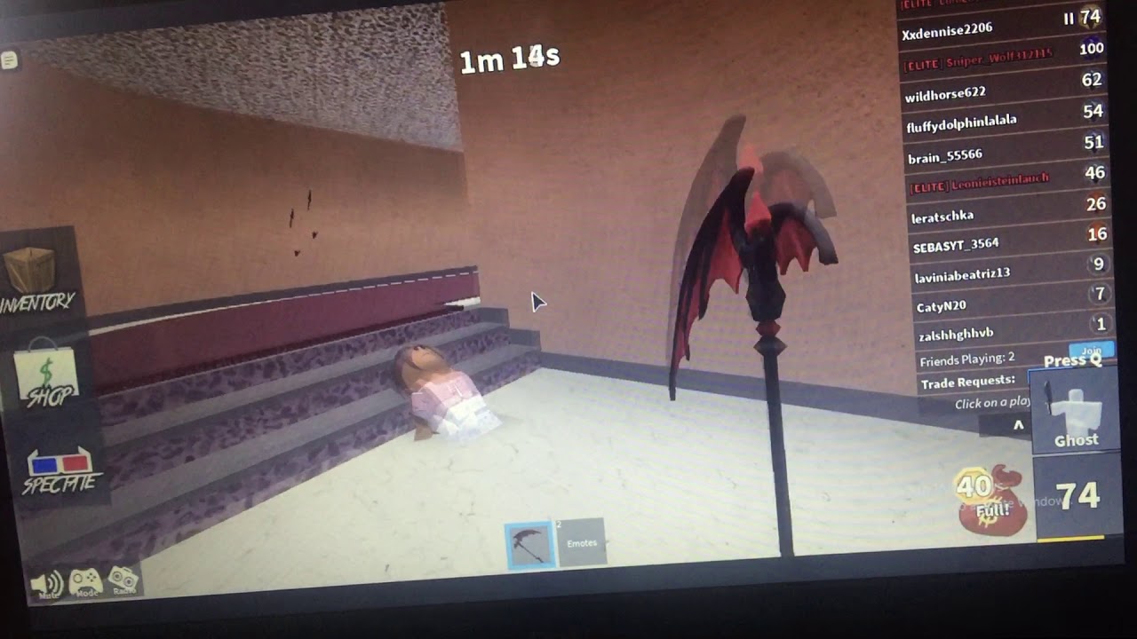 (How to do the Invisible glitch in mm2) you need ghost for this - YouTube