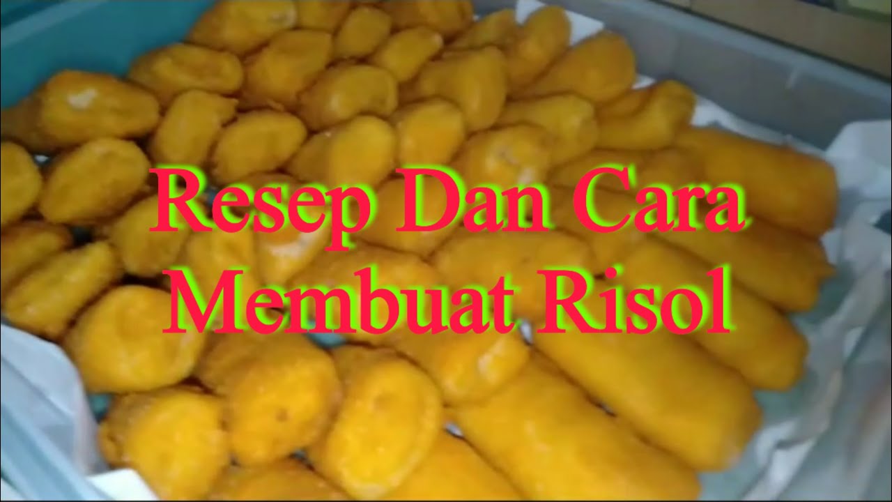 #asmr #subscribe Resep Dan Cara Membuat Risol Sayur Yang Super Enak Dan ...