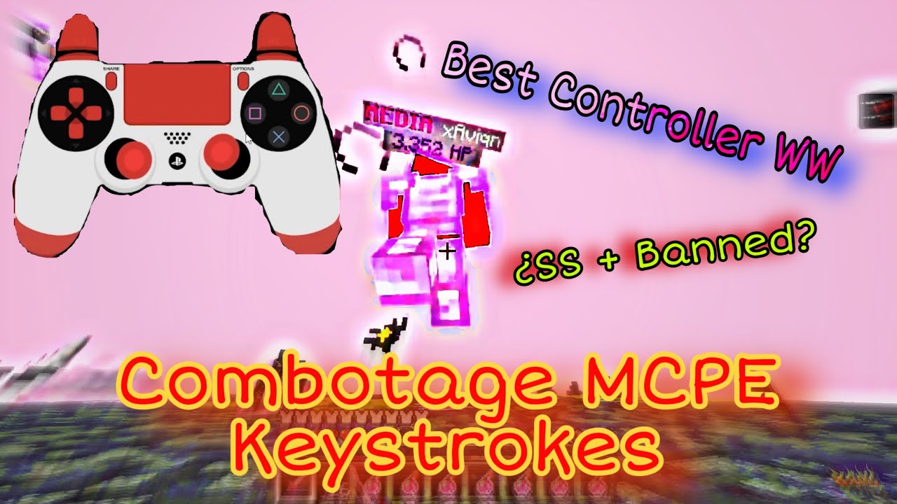 Best MCPE Combotage [Keystrokes] - YouTube