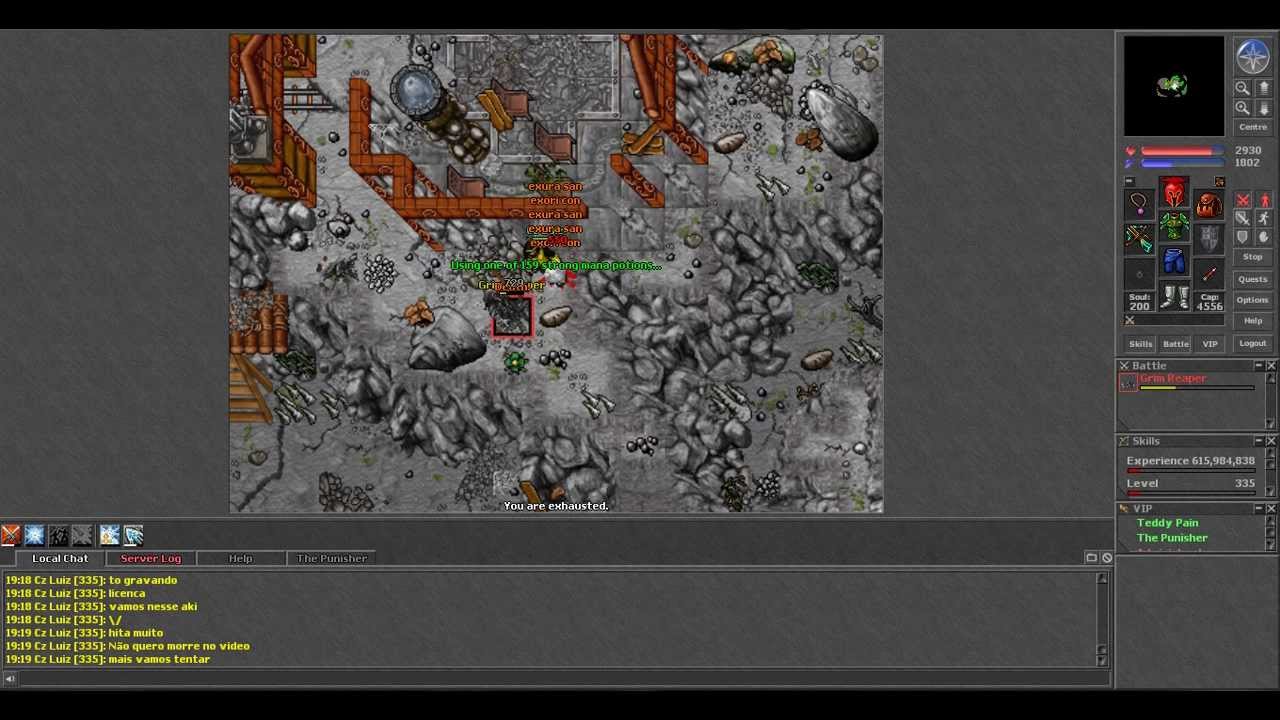 Tibia OT Server 9.80-9.86 - YouTube