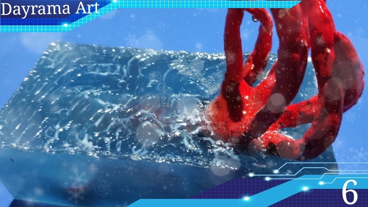 how to make GIANT SQUID|Polymer Clay|Polyester Resin - YouTube