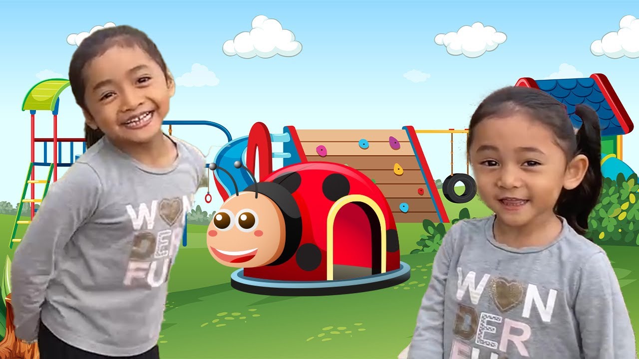 Qalesya and Friends at the Ladybird Playground: Playtime Fun! - YouTube