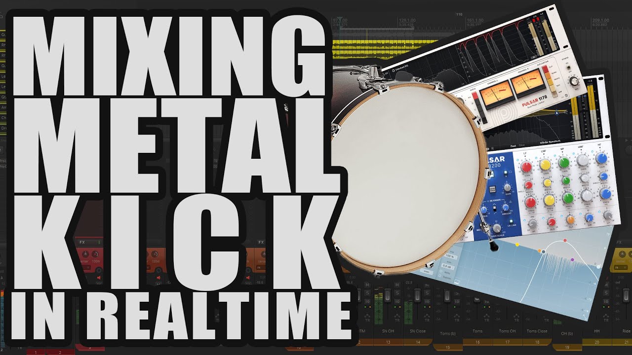 Mixing Metal Kick In Real Time | Sam Whitaker - YouTube