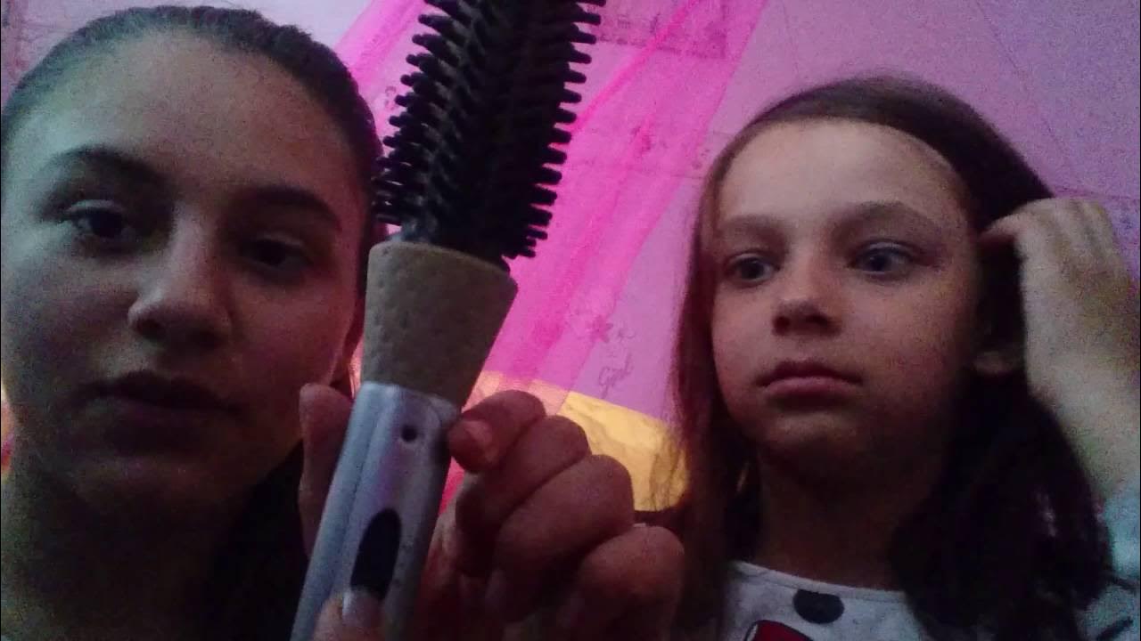 Ich mach von meiner Cousine die Haare😘 - YouTube
